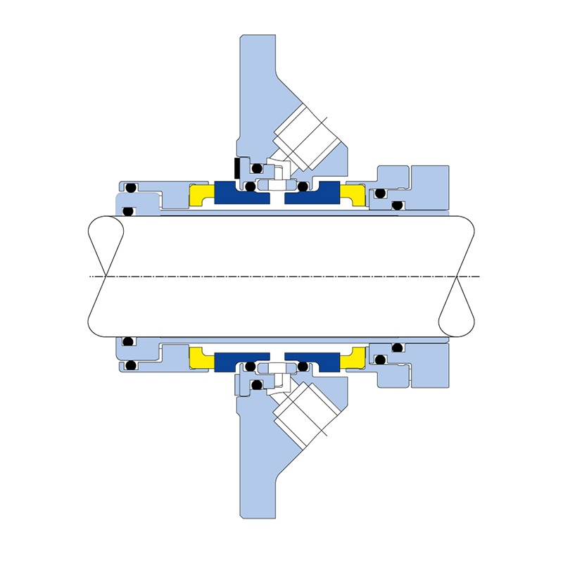 Bi-Metal Fidc Flow Induced Dual Cartridge Industrial Pump Seal Aesseal ...