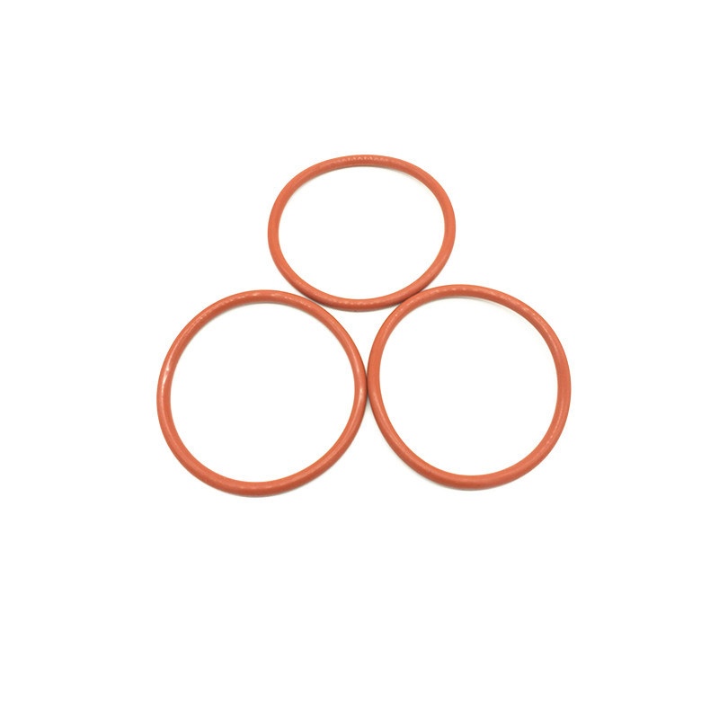 Red Silicone O-Ring Seal Ring Oil Seal Standard Part High Temperature ...
