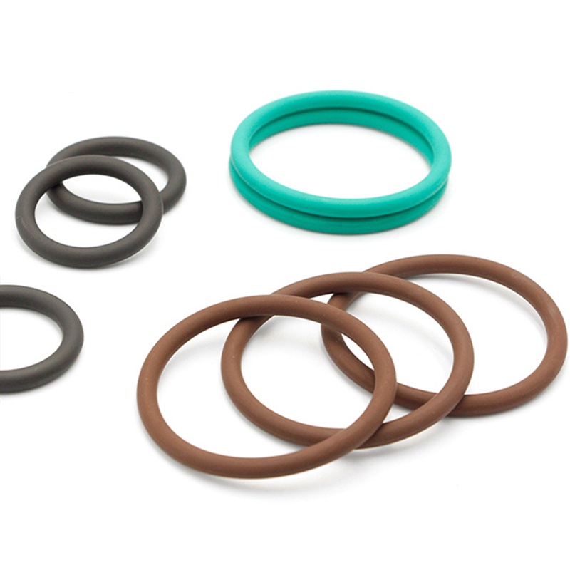 Vit / FKM High Temperature Corrosion Resistant Fuororubber O-Ring Perfluoro Rubber Ring Acid and ...